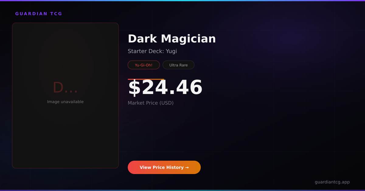 Dark Magician (UR) #SDY-006 | Guardian TCG